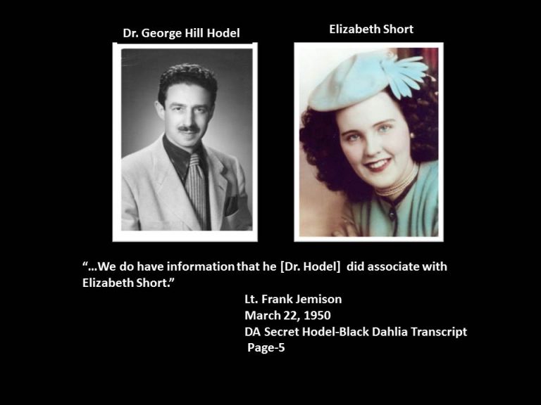 72nd Anniversay of the Elizabeth Short "Black Dahlia Murder" Will ...