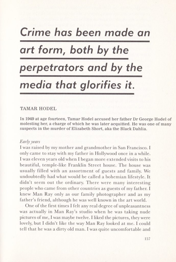 Author/Photographer Alix Lambert's book, "CRIME": A Series of ...