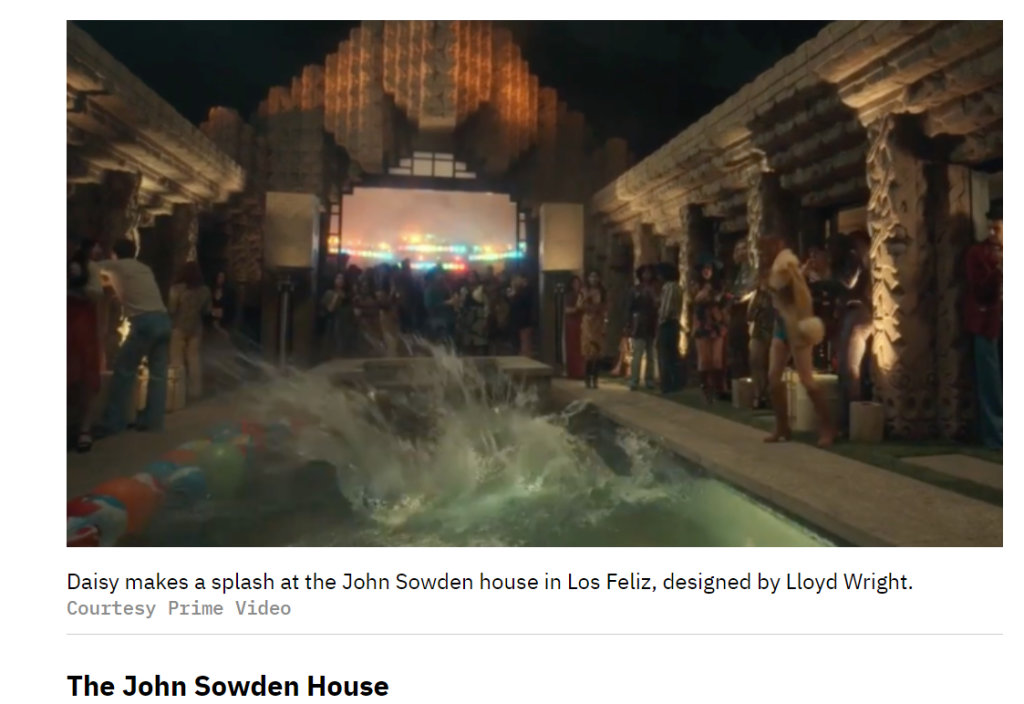 Amazon Prime's New Hit Series, "Daisy Jones & the Six" Actors Filmed at 1970s Los Angeles Most ...