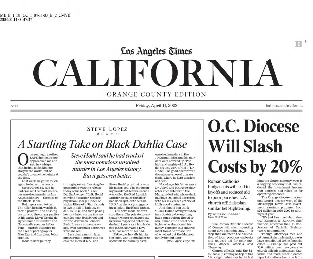 Los Angeles News Reporter and LADA Spokesperson Sandi Gibbon-A ...