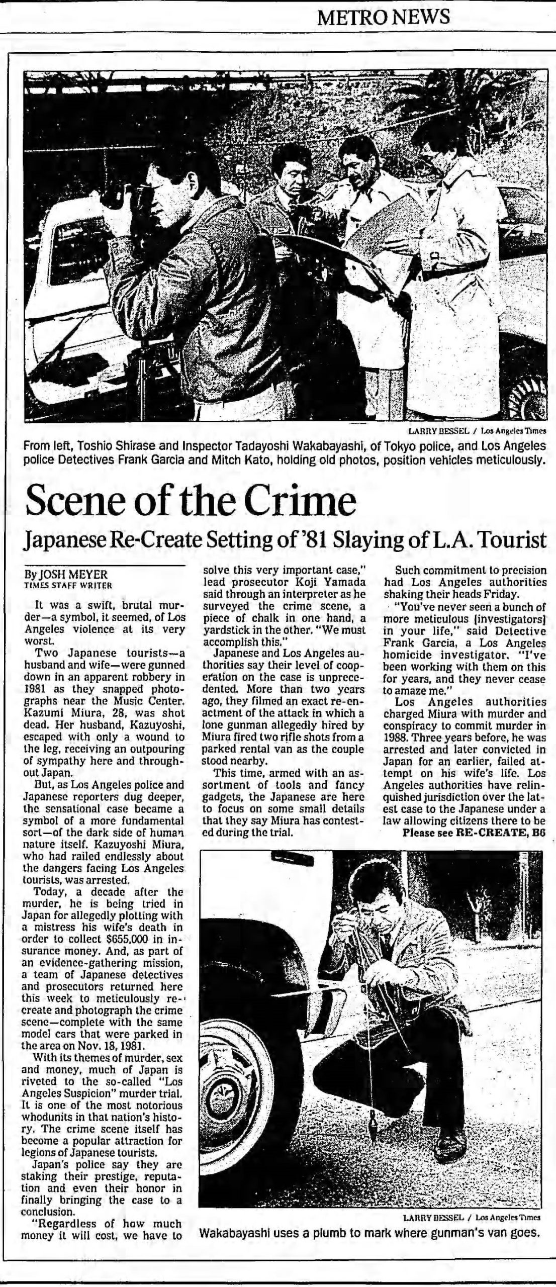 2003 LAPD "Black Dahlia" Briefing - Attending Cold Case Detectives ...