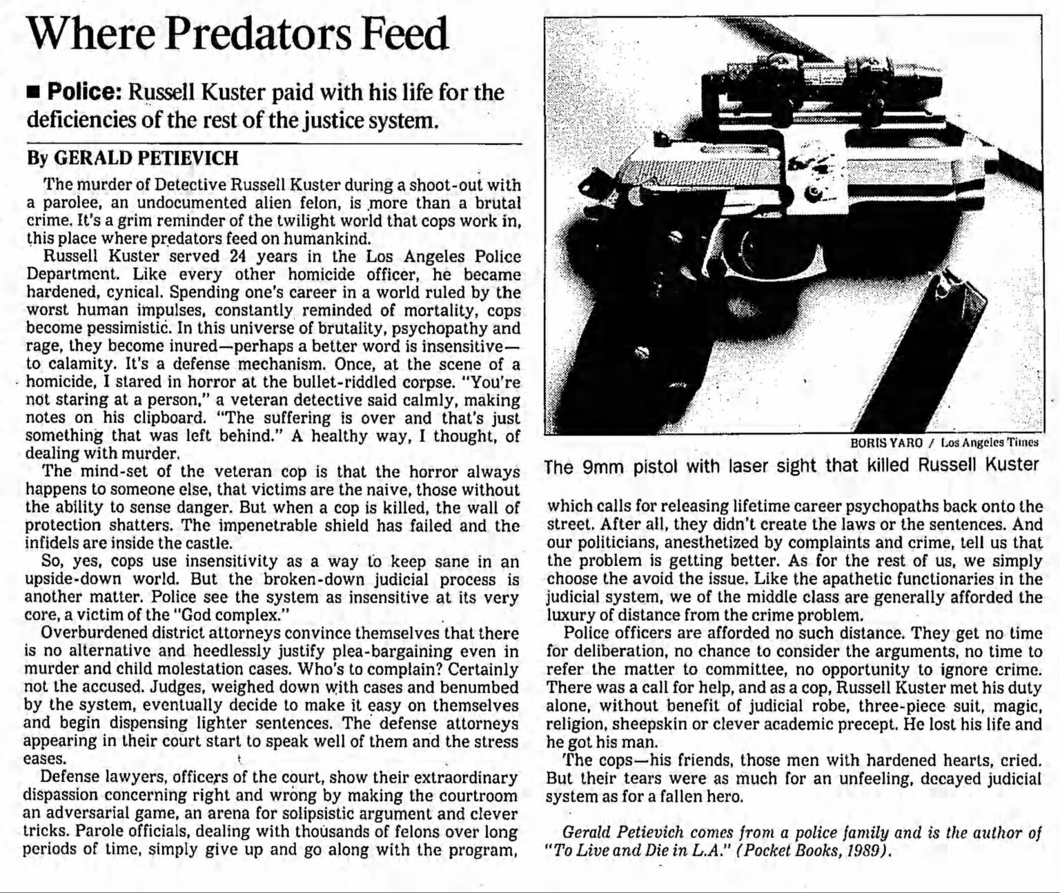 An LAPD Old School Forty-Year-Old-Anecdote- My 1983 Promotional Party ...