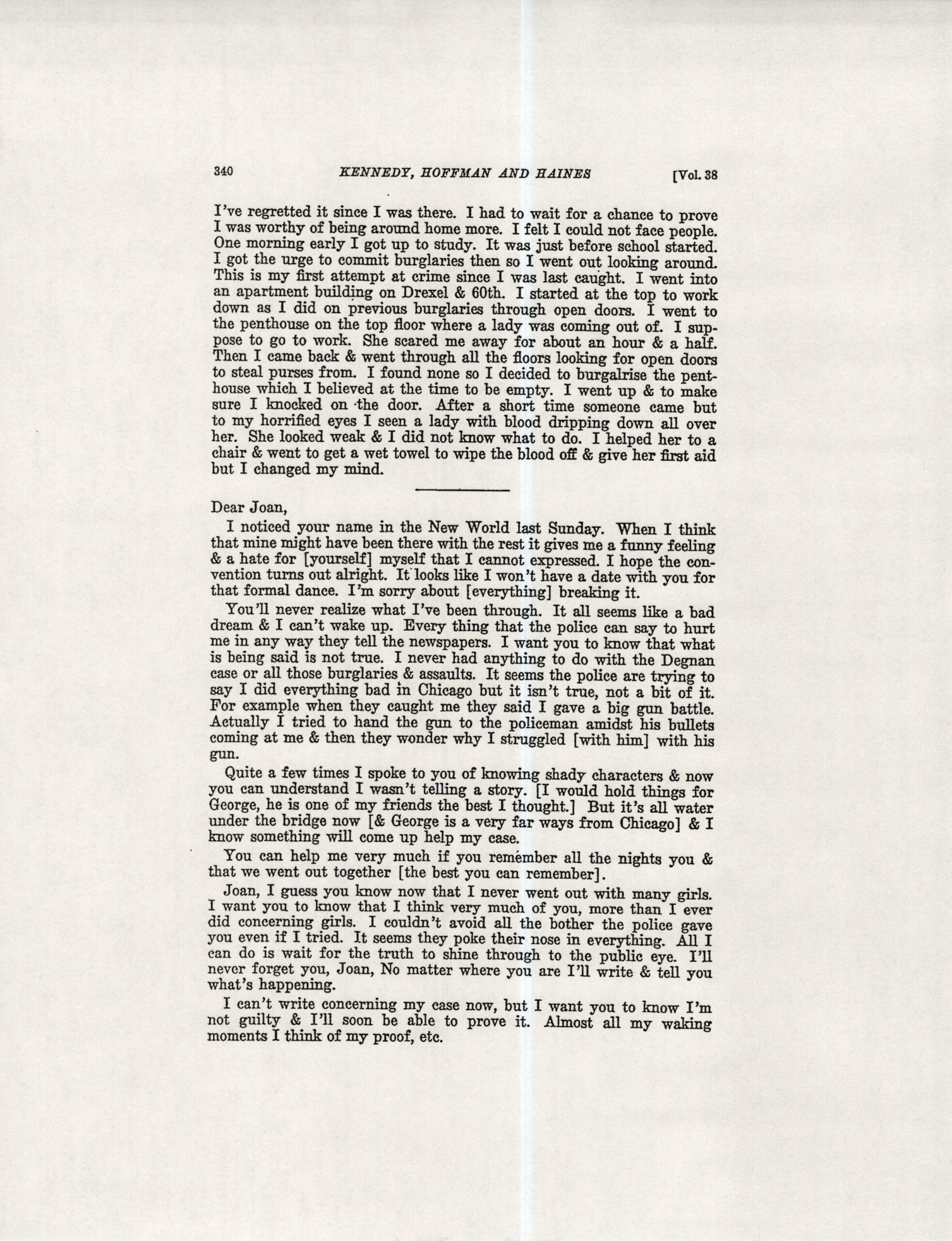 The 1945-6 Chicago Lipstick Killer Murders; The Teen William Heirens ...