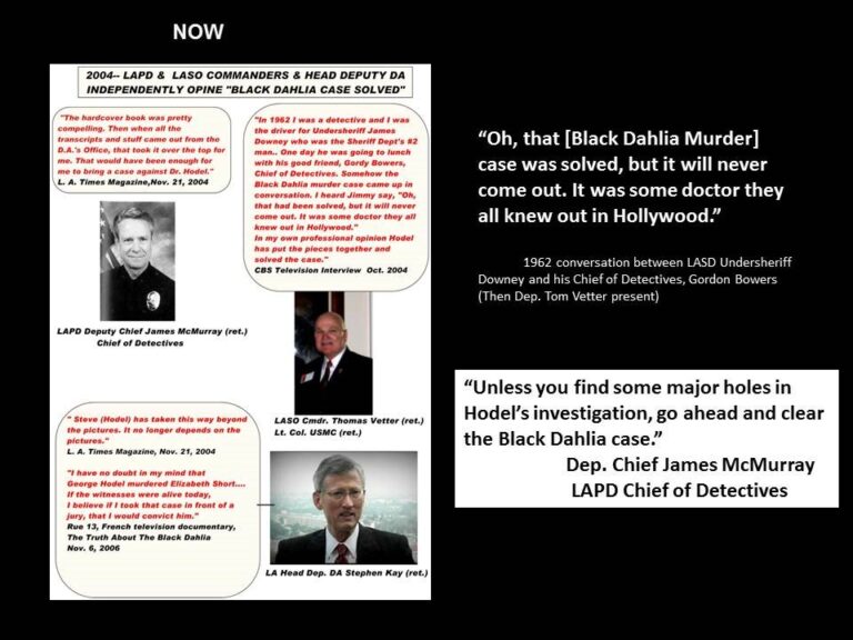 On the Record: Law Enforcement Statements on the Black Dahlia Case ...